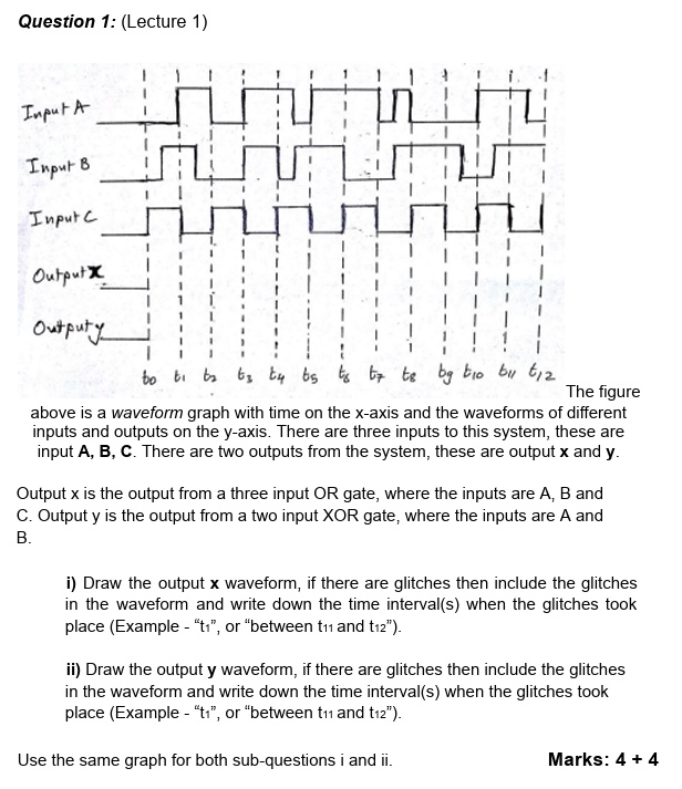 Solved Please Solve All The Questions For Me Quickly Question 1 Lecture 1 Input A Input B