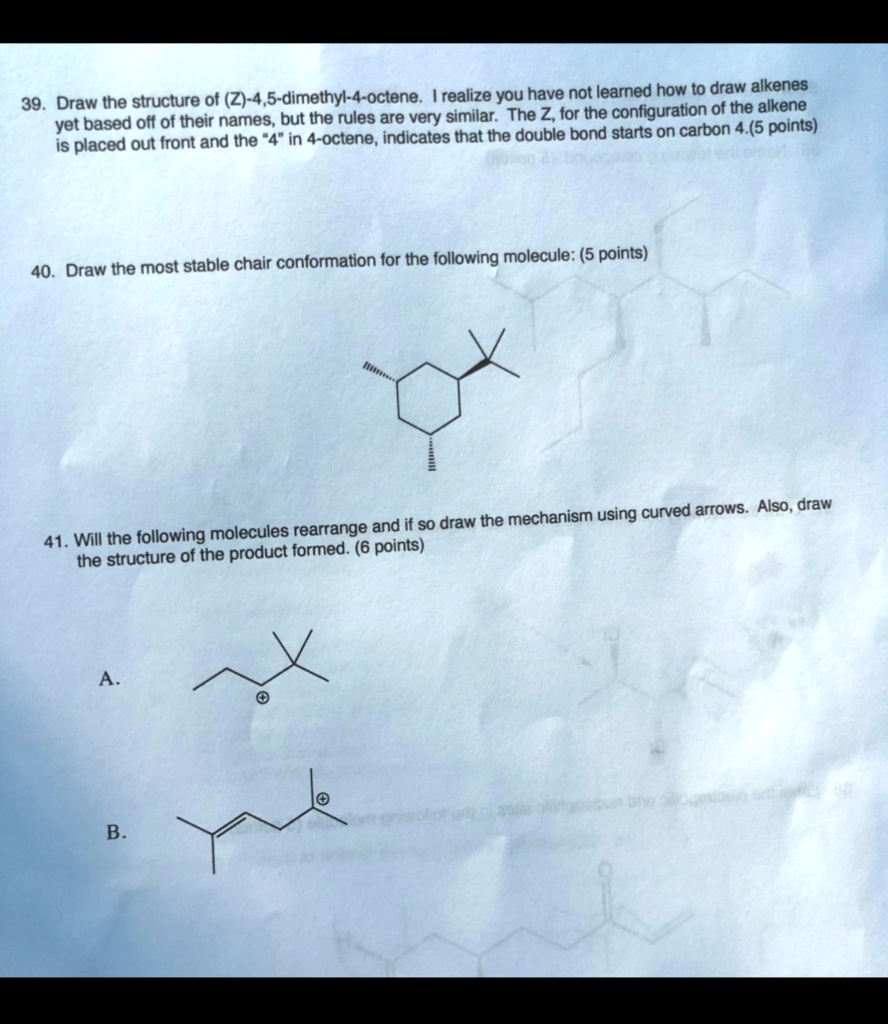 39 draw the structure of z 45 dimethyl 4 octene realize you have not ...