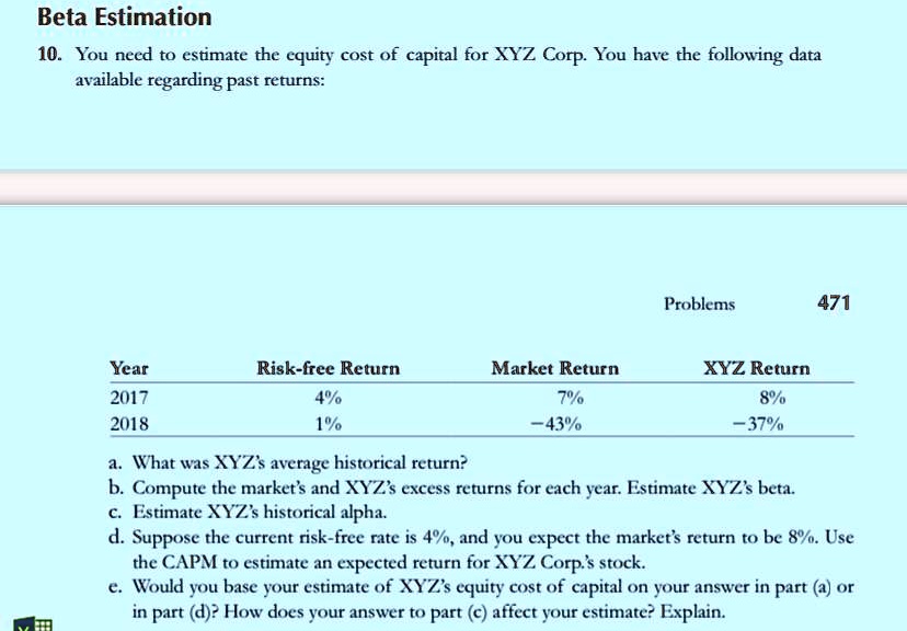 SOLVED: Texts: №10 PLEASE DO ONLY IN EXCEL! And write what formulas used in the table, not just ...