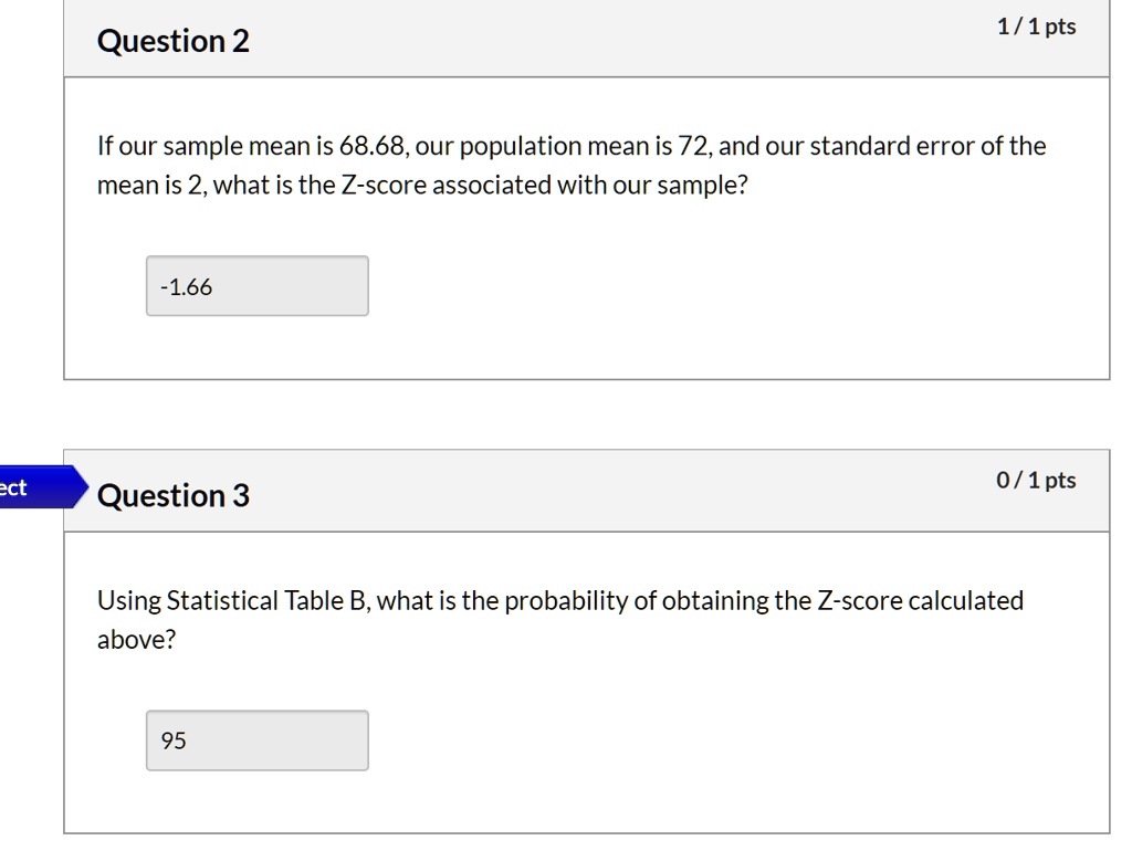 Z Score Formula For Sample Mean