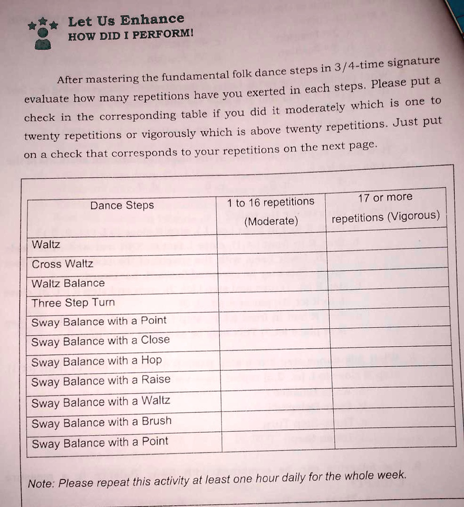 SOLVED: 'Let Us Enhance HOW DID I PERFORM! After mastering the ...