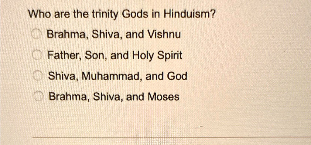 Who are the trinity Gods in Hinduism? Brahma, Shiva, and Vishnu Father ...