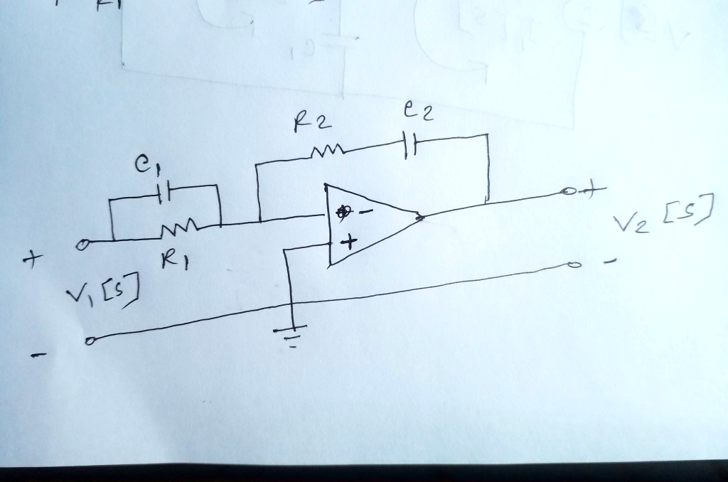 SOLVED: Using the Op-Amp circuit of a lead-lag filter, a. Derive the transfer function between ...