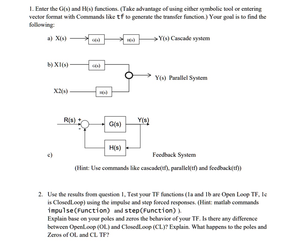 Solved This Is To Be Solved Using Mathlab Please Paste Mathlab Code As An Answer 1 Enter The 3921