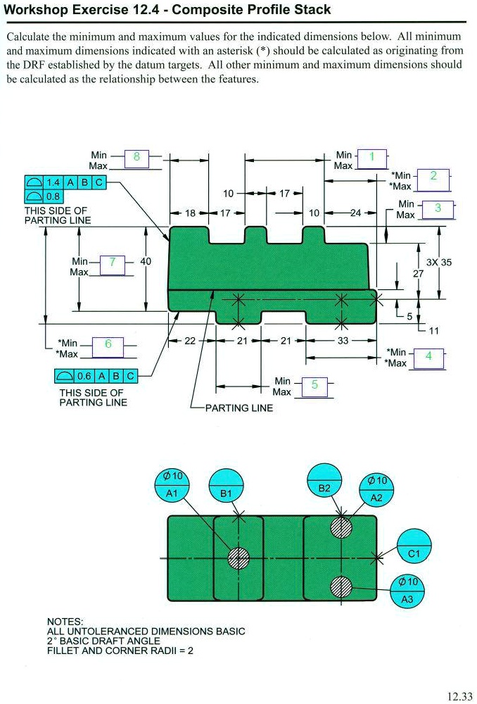 SOLVED: Workshop Exercise 12.4 - Composite Profile Stack Calculate the ...