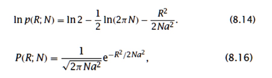 SOLVED: One-dimensional random walk (a) Perform all the steps that lead ...