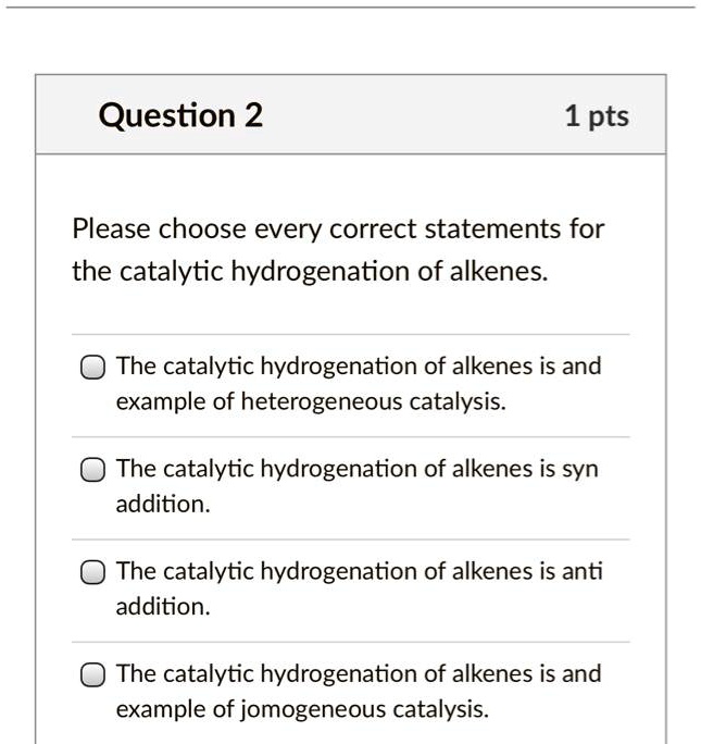 SOLVED: Question 2 1pts Please choose every correct statements for the ...