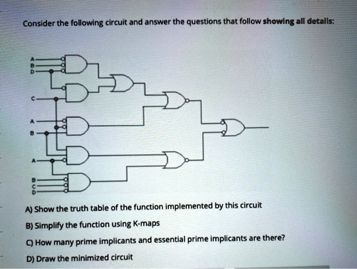 VIDEO solution: Consider the following circuit and answer the questions that follow, showing all ...