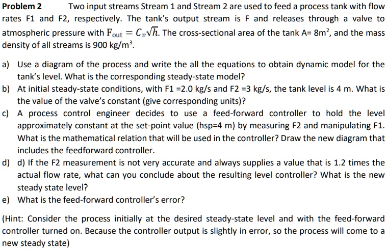 SOLVED: Problem 2 Two input streams Stream 1 and Stream 2 are used to ...