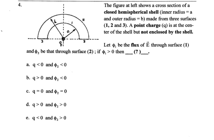 SOLVED: The figure at left shows cross section of a closed ...