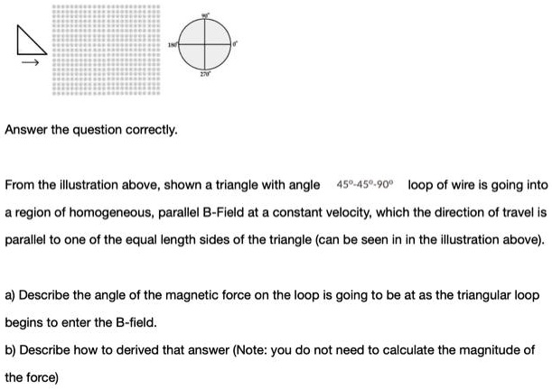 SOLVED: From the illustration above, a triangle with angles 45-45-90 is ...