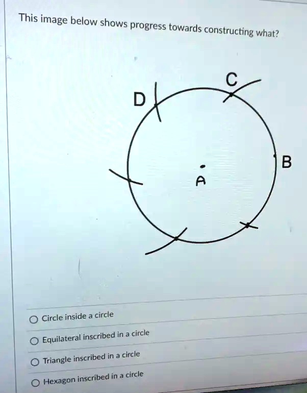SOLVED: This image below shows progress towards constructing what? B ... SOLVED: This image below shows progress towards constructing what? B ...
