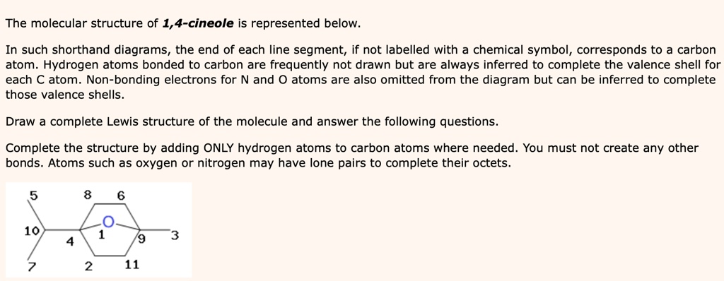 SOLVED: a) How many pairs of non-bonding electrons are there in the ...