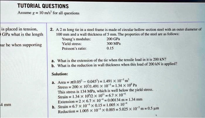 SOLVED: civil engineering materials can you explain this step-by-step ...