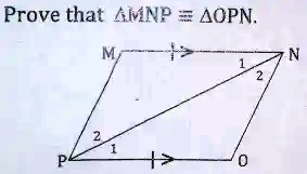 SOLVED: Prove that AMNP = AOPN: