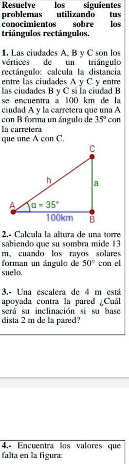SOLVED: Alguien me puede ayudar con todos los ejercicios por favor que ...