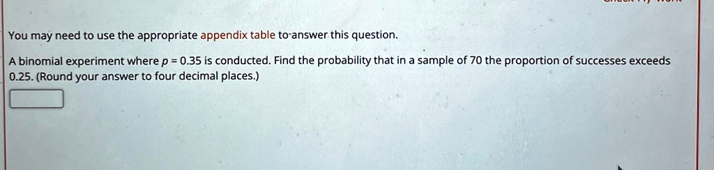 You may need to use the appropriate appendix table to answer...