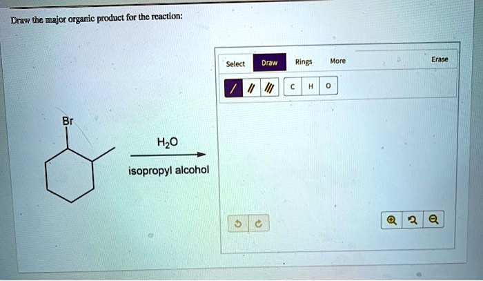 SOLVED: Draw tke major organic product for the reaction: More Ense ...