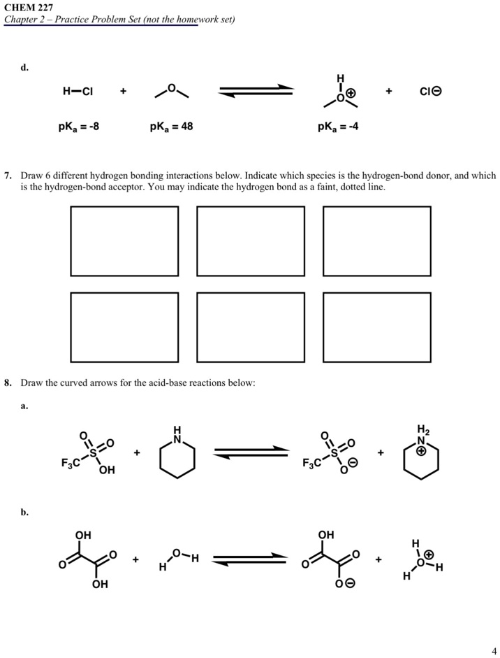SOLVED: CHEM 227 Chapter 2 - Practice Problem Set (not the homework set ...