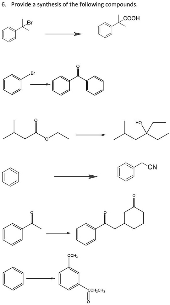 SOLVED: COOH H2O CN OCH3 C2H5CH3