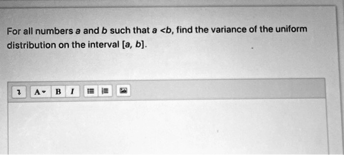 SOLVED: For all numbers a and b such that a