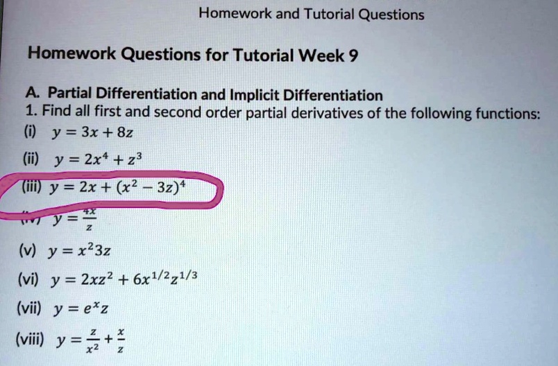 [GET ANSWER] homework and tutorial questions homework questions for ...