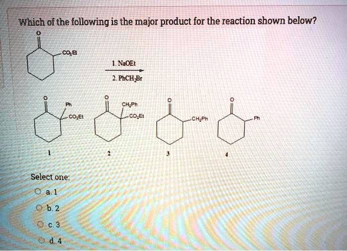 VIDEO solution: Which of the following is the major product for the ...