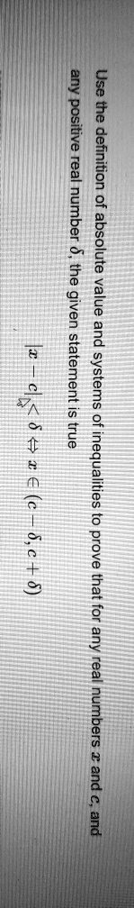 SOLVED: 3 positive 8 definition real number absolute the ezuenr and ...