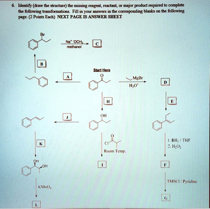 SOLVED: Identify (draw the structure) tbe missing reagent reactant 0 ... SOLVED: Identify (draw the structure) tbe missing reagent reactant 0 ...