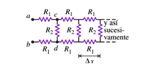 SOLVED: As shown in the figure below, a resistor network of resistances ...