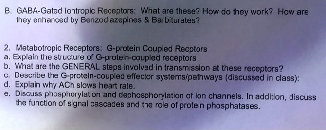 b gaba gated iontropic receptors what are these how do they work how ...