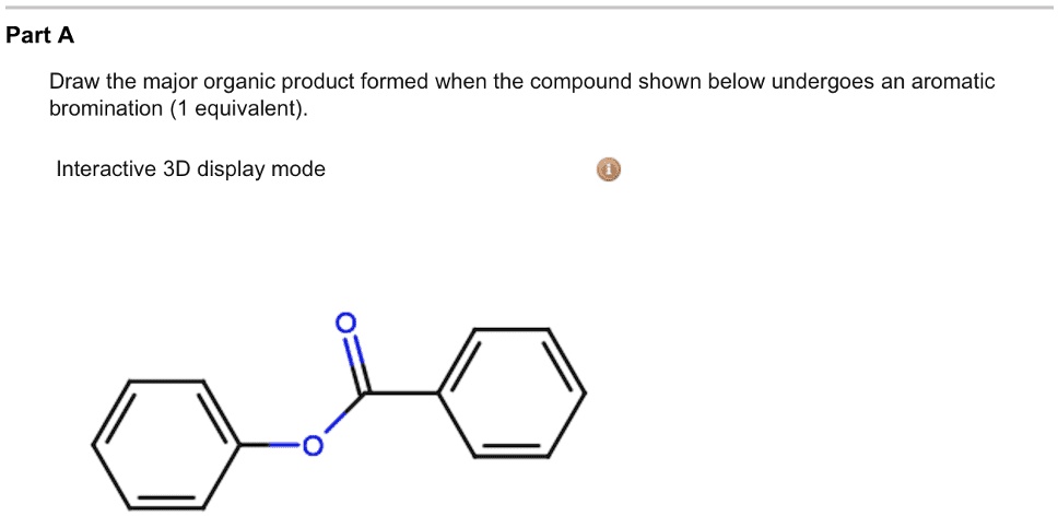 Solved Draw The Major Organic Product Formed When The Compound Shown Below Undergoes An