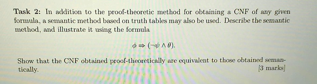 SOLVED: Texts: How would you utilize a truth table in this scenario ...