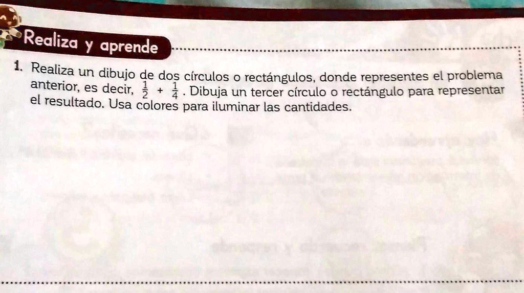 SOLVED: Ayuda xfavor es prara hoy Realiza Y aprende 1 Realiza un dibujo ... SOLVED: Ayuda xfavor es prara hoy Realiza Y aprende 1 Realiza un dibujo ...