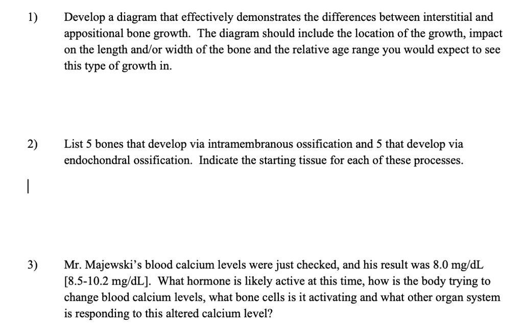 Develop a diagram that effectively demonstrates the differences between ...