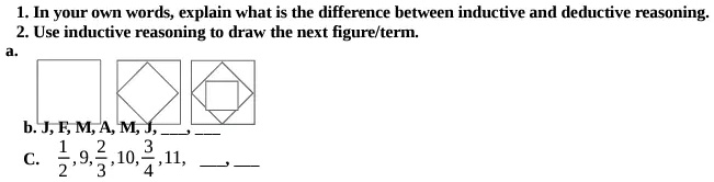 SOLVED: 1. In your own words, explain what is the difference between ... SOLVED: 1. In your own words, explain what is the difference between ...