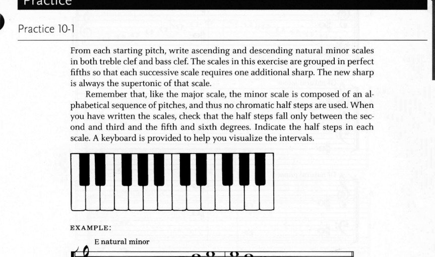 taeuicc practice 10 1 from each starting pitch write ascending and ...