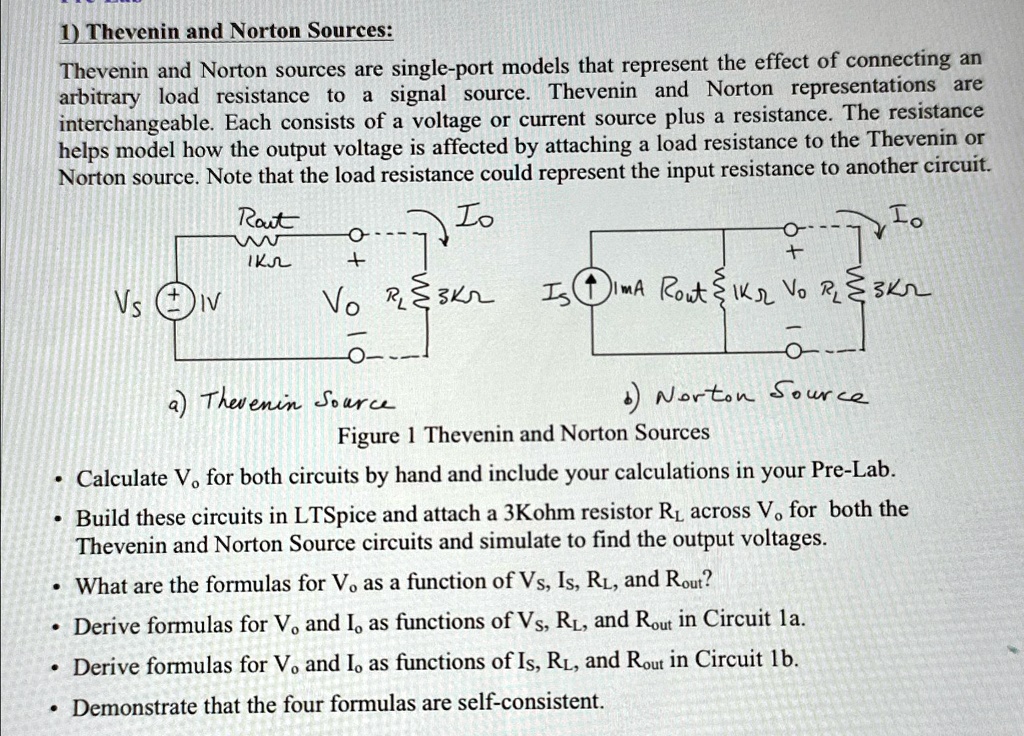 VIDEO solution: Thevenin and Norton Sources: Thevenin and Norton ...