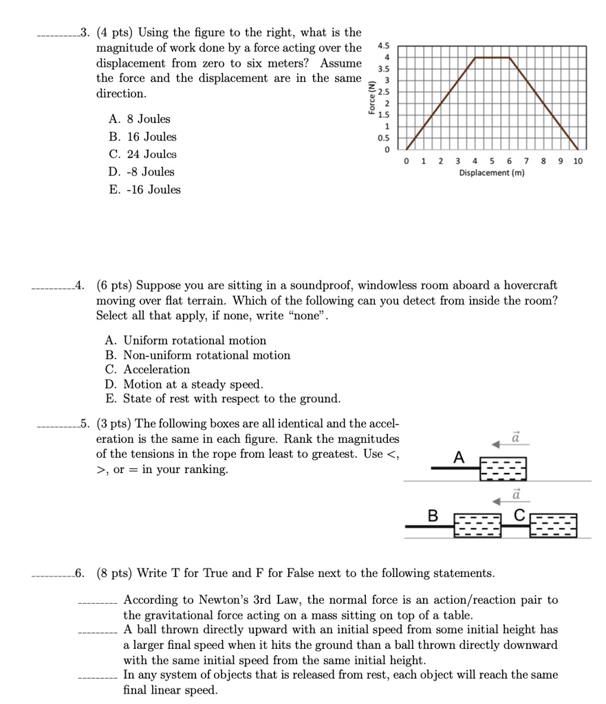 SOLVED: (4 pts) Using the figure the right, what is the magnitude of ...