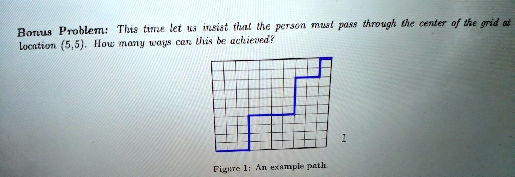 SOLVED: This time let us insist that the person must pass through the ...