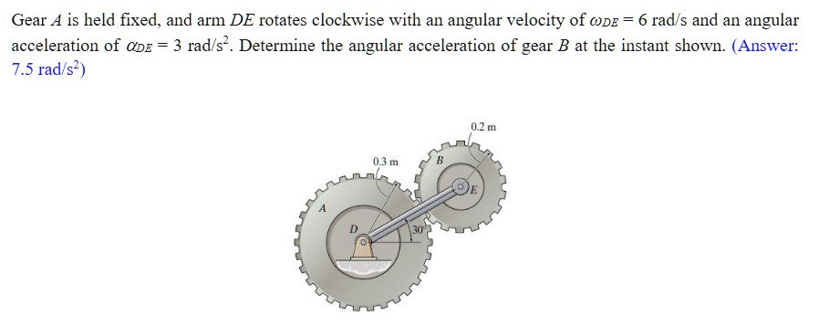 Solved Please Help Gear 4 Is Held Fixed And Arm De Rotates Clockwise 3610