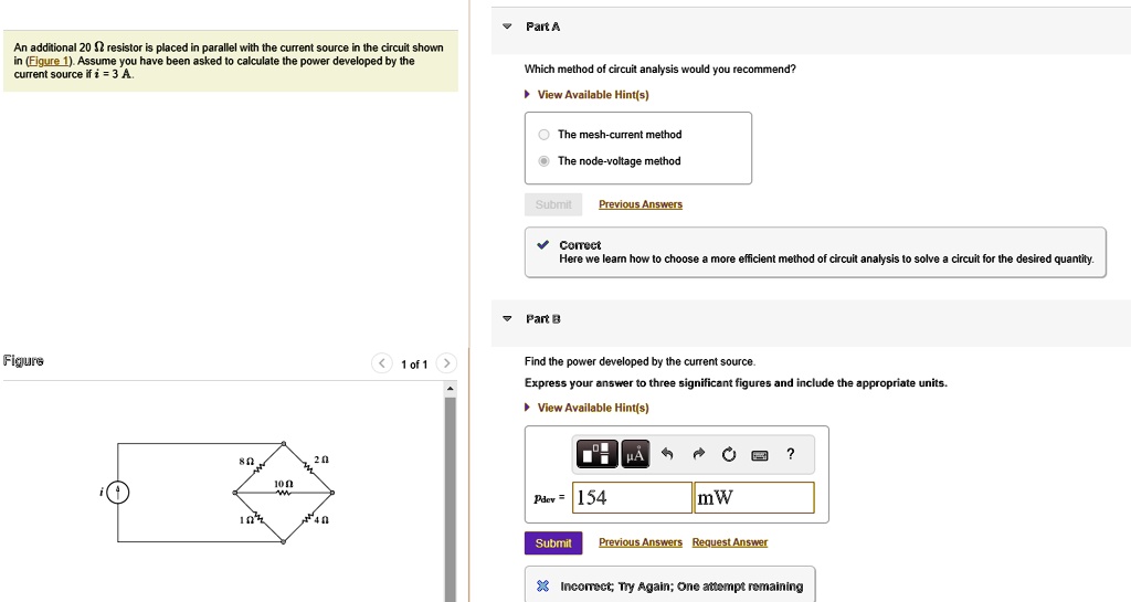 [GET ANSWER] an additional 20 omega resistor is placed in parallel with ...