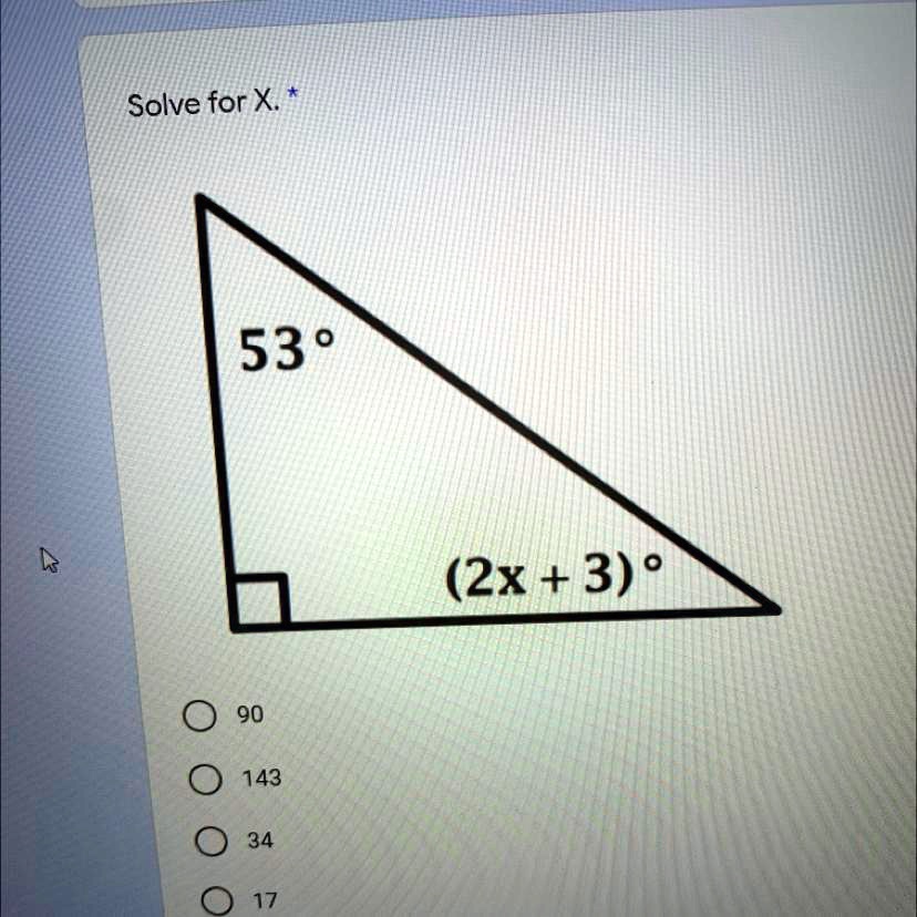 SOLVED: 'URGENT!! Really need help on this test Solve for X 530 (2x+3)0 ...