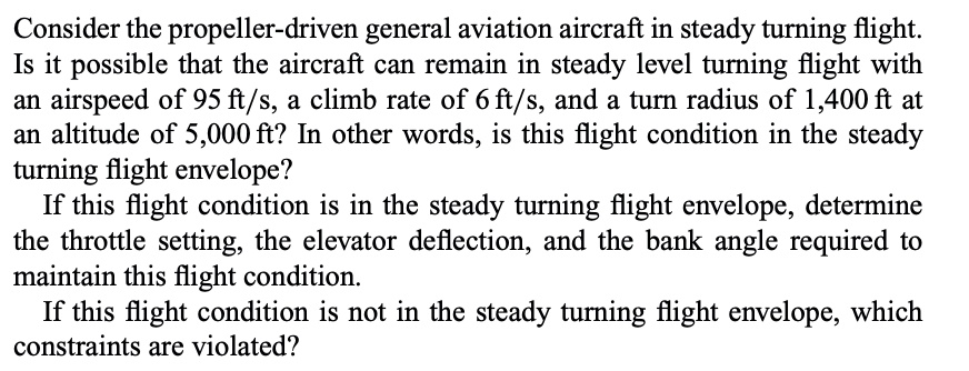 SOLVED: Please show calculation clearly Consider the propeller-driven ...