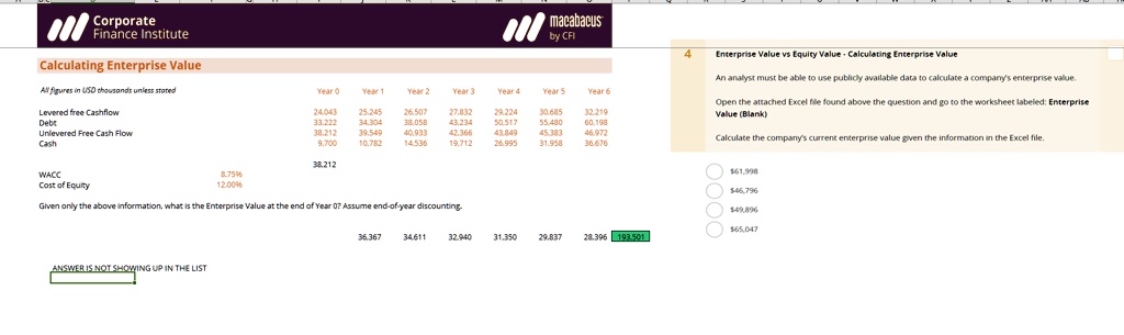 SOLVED: Texts: Not understanding this question. Corporate Finance ...