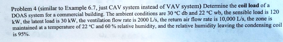 SOLVED: Problem 4 (similar to Example 6.7, just CAV system instead of ...