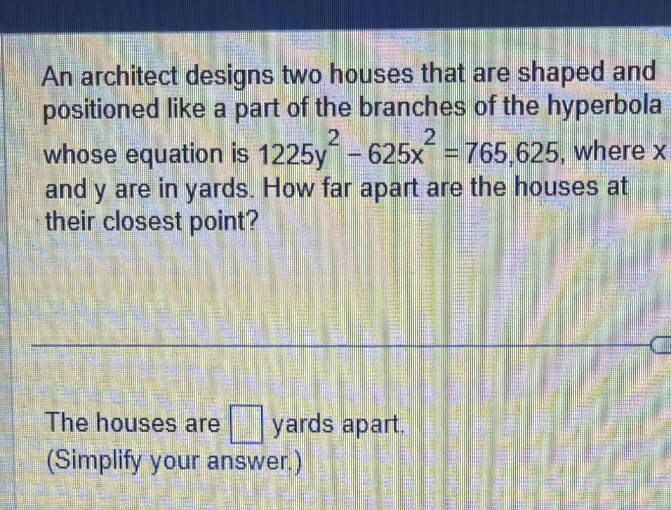 SOLVED: An architect designs two houses that are shaped and positioned ...