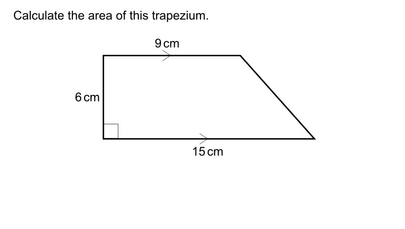 SOLVED: Calculate the area of this trapezium.