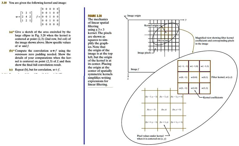 Please read the question and answer each part separately. The image ...