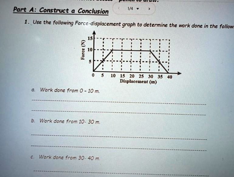 SOLVED:Part_ A: Construst Conclusion Use the following Force ...